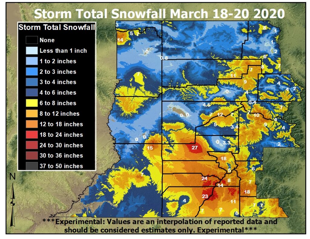 Winter Storm Data 2019 – 2020 – Center for Snow and Avalanche Studies